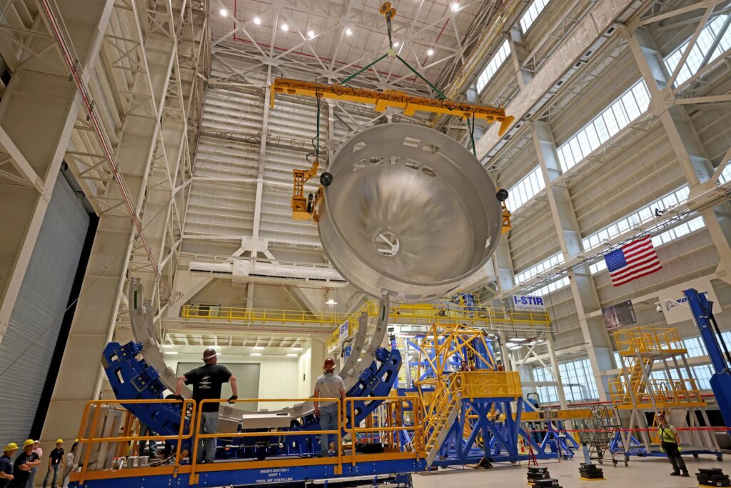 Successful Milestone Reached in Production of NASA's SLS Moon Rocket ...